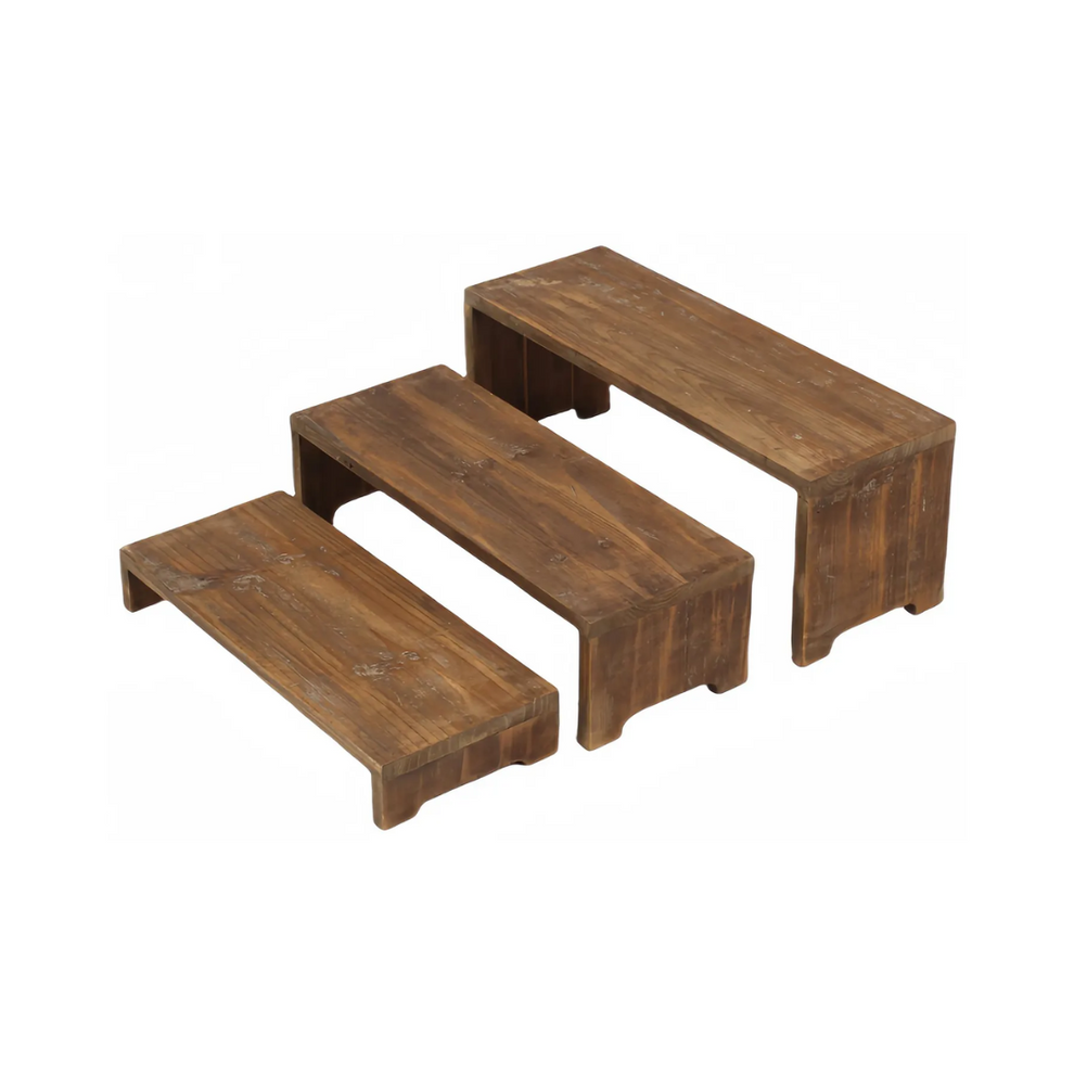 Nested Wooden Table Risers – Heritage House